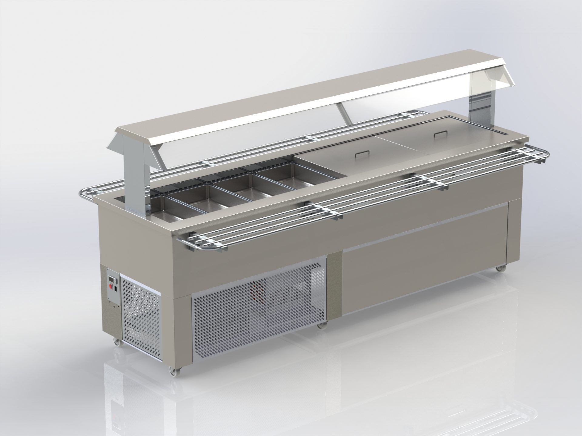 COLD WELLS AND FOOD BUFFETS - Lazco Refrigeration